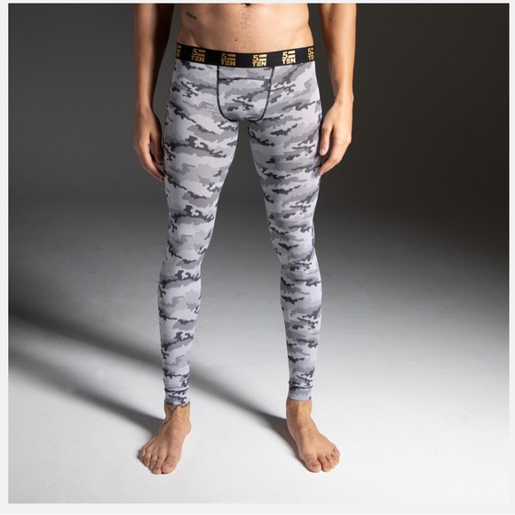 5 = Ten | Pants | 5 Tennewmens Tights Size Largeblackwhite Barracuda ...